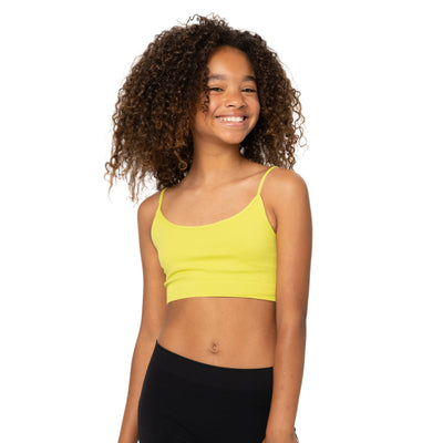 quick view girl s 7 14 bandeau bra cami $ 17 . 00